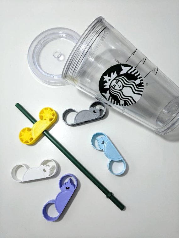 Add Disney Style To Your Drink With Magical Straw Buddies - Shop