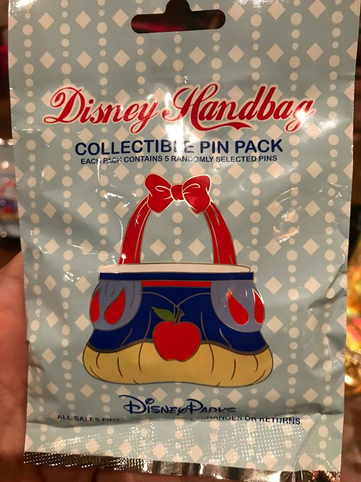 Stylish Disney Handbag Collectible Pin Series Mystery Packs - Style