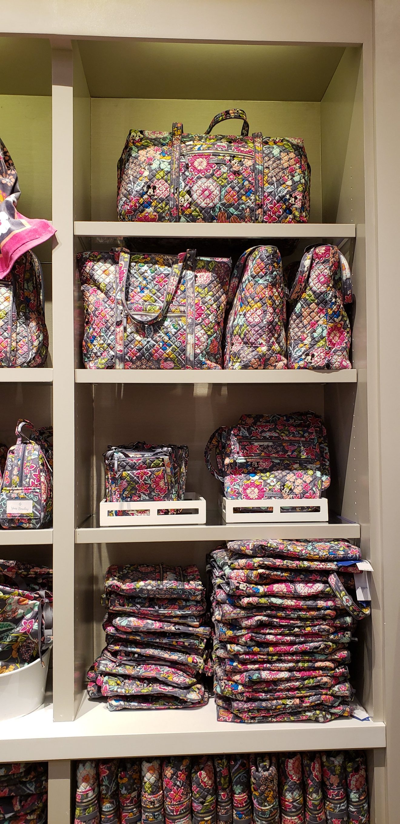 New Disney Vera Bradley Collection Has Bloomed At Disney Springs - bags