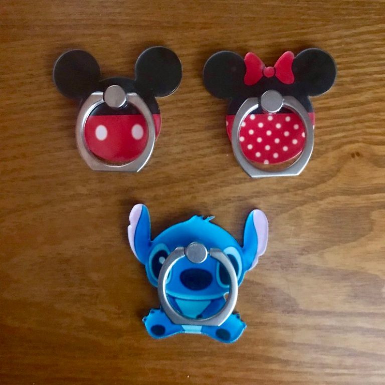 Reusable Disney Character Ring Holders for Phones and Tablets - Cell ...
