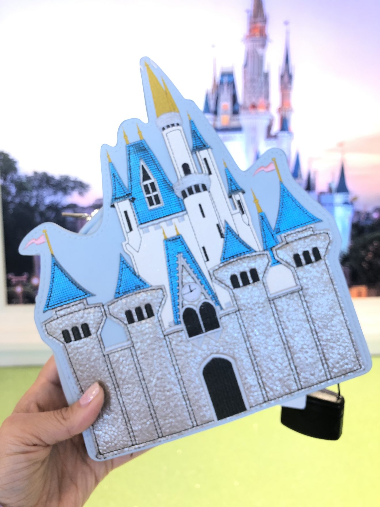 Magical New Cinderella Castle Purse At Walt Disney World - bags