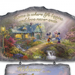 Greet Your Guests With A Personalized Disney Welcome Sign - Decor