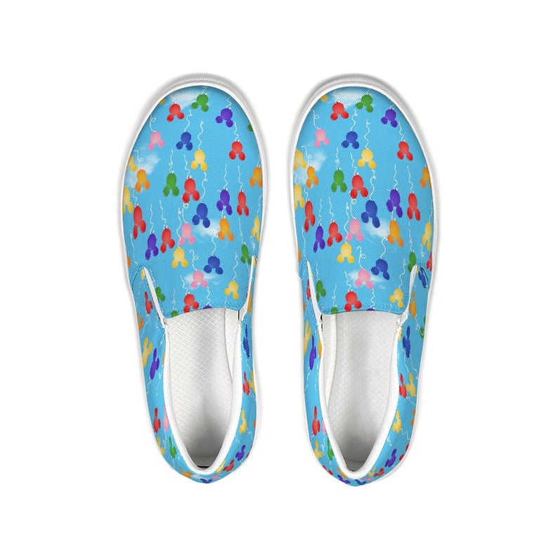 Be Stylish And Comfy In These Mickey Balloon Slip-On Shoes - Shoes