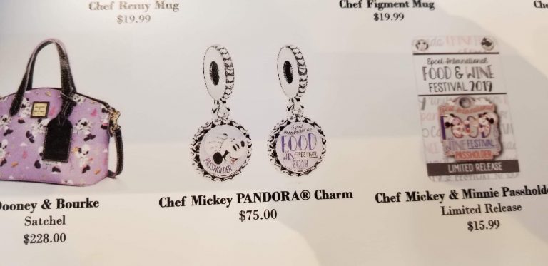 The Pandora Food And Wine Festival Charms Are Serving Up Some Fun ...
