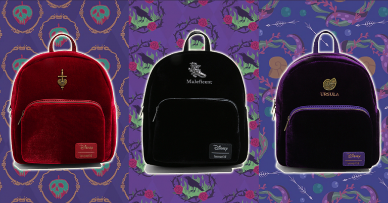 Wicked Disney Villains Velvet Backpacks From Loungefly - bags