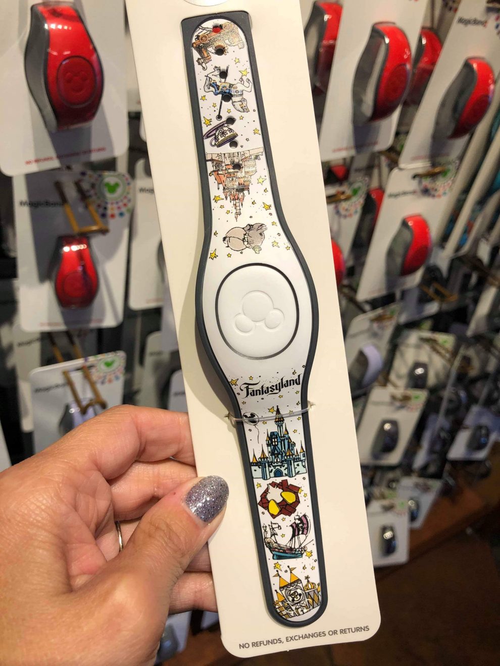 There Is A New Fantasyland MagicBand To Add Magic To Your Trip ...