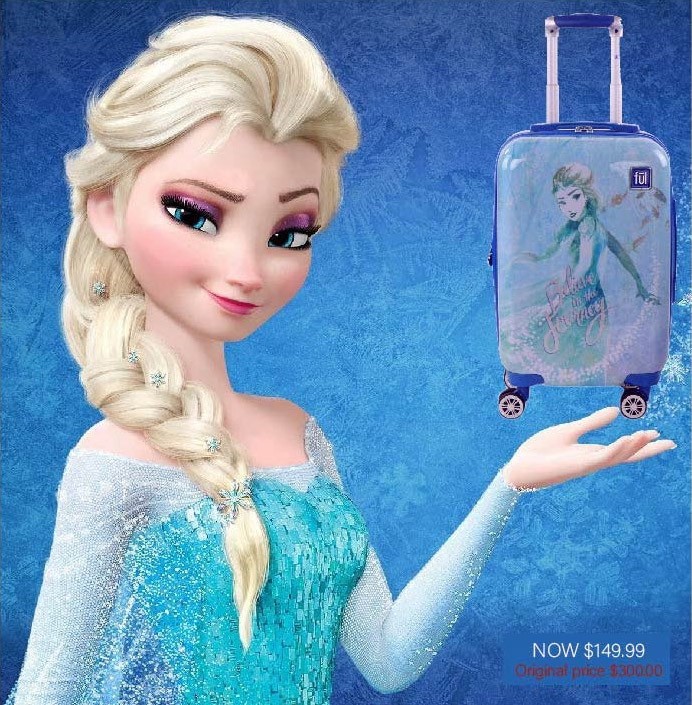 Frosty New Frozen 2 Elsa Luggage From Stylish Brand FŪL - Shop