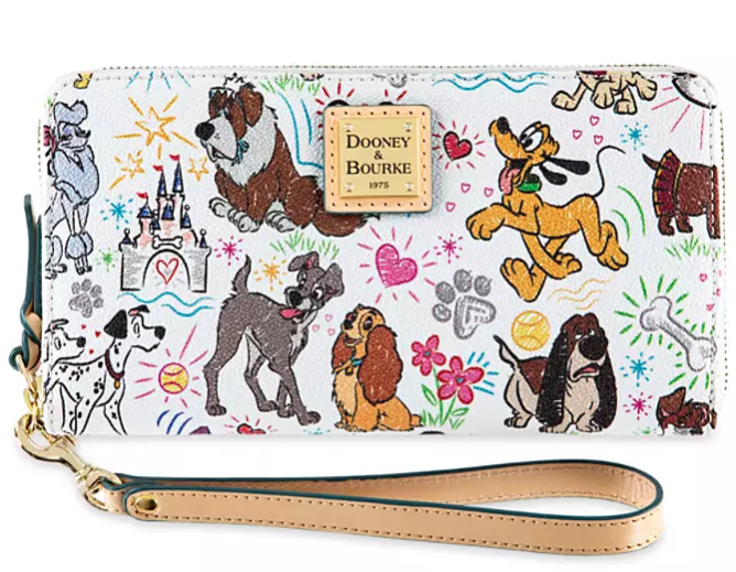 Celebrate Disney Dogs With The New Disney Dogs Sketch Dooney and Bourke ...