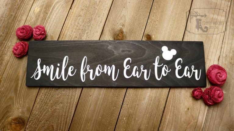 No Matter What, Remember to Smile From Ear to Ear - Decor