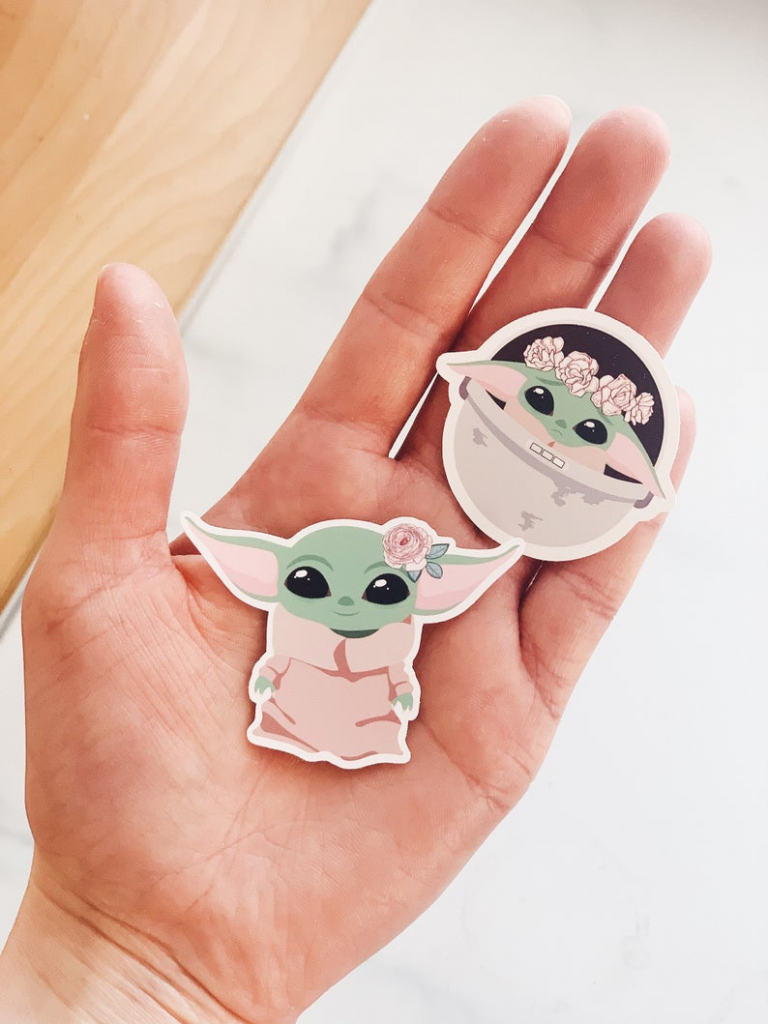 These Baby Yoda Stickers Will Make Your Planner Even More Adorable - Shop