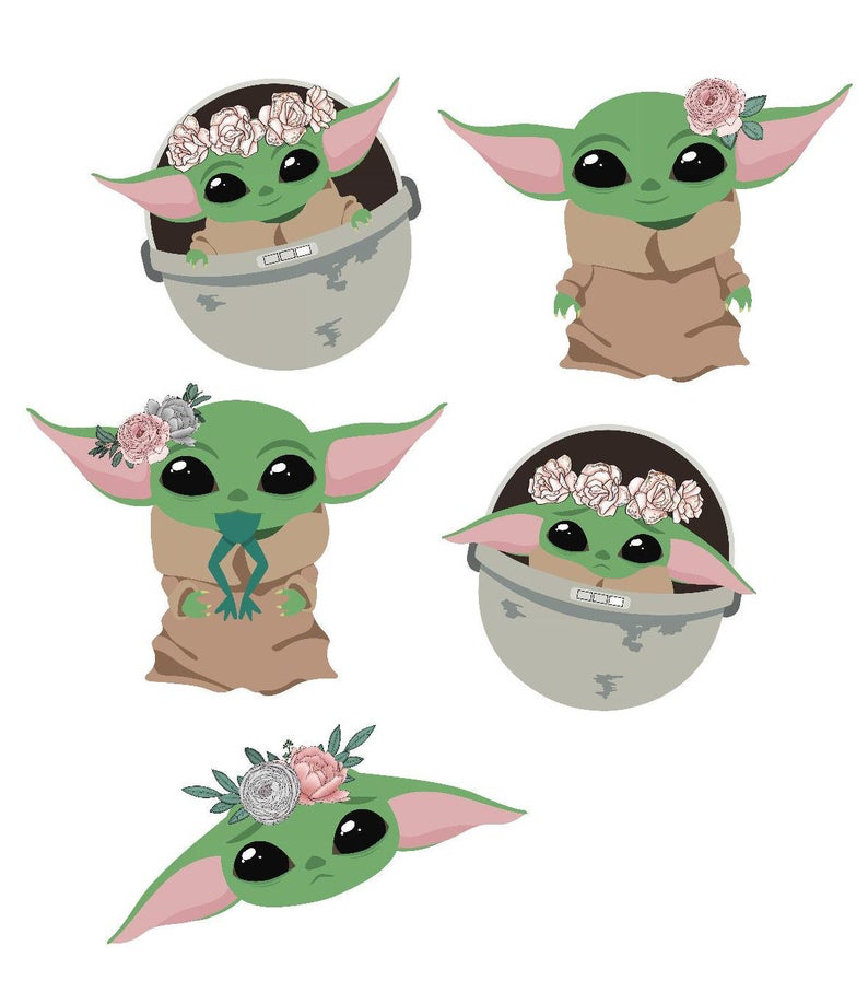 These Baby Yoda Stickers Will Make Your Planner Even More Adorable - Shop