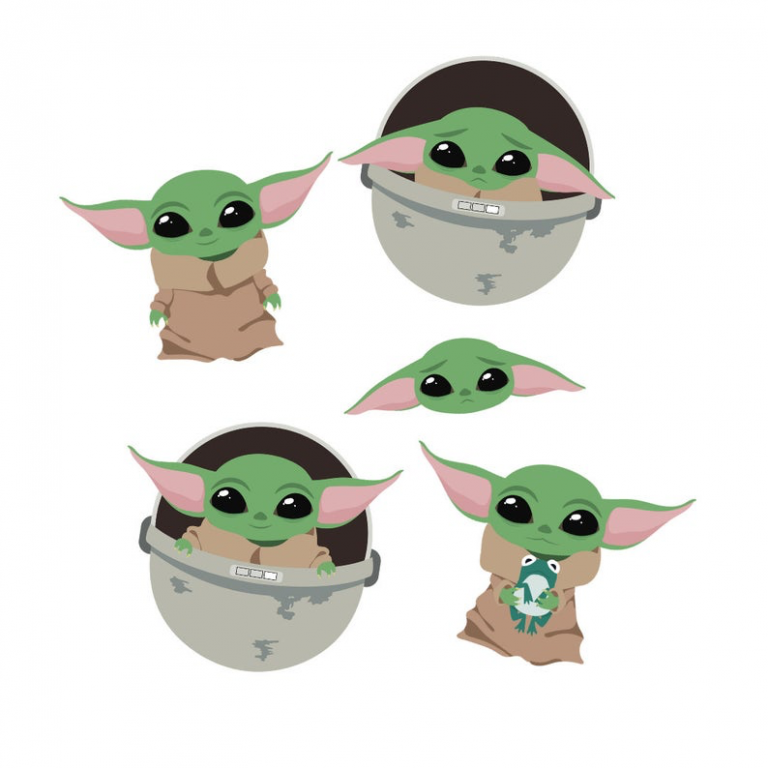 These Baby Yoda Stickers Will Make Your Planner Even More Adorable - Shop