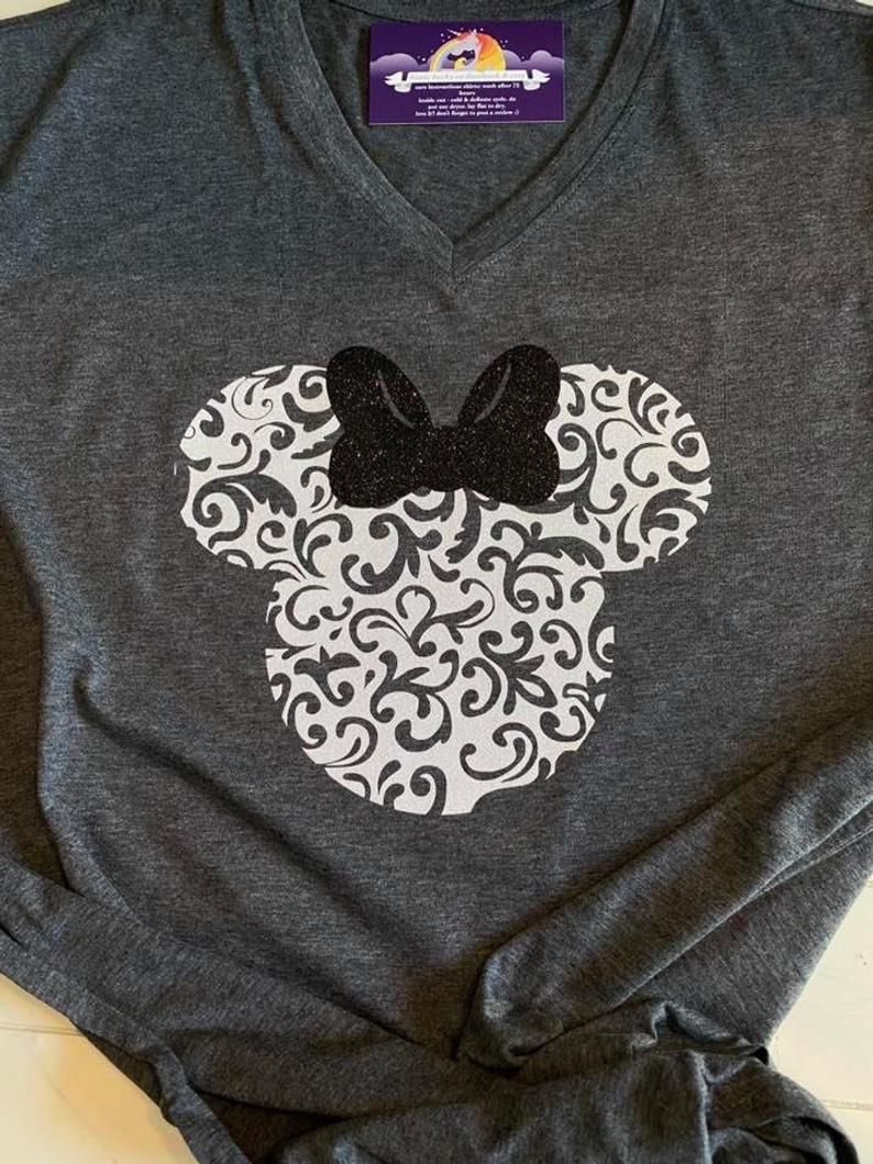 This Glittery Minnie Mouse Tee Will Keep Your Spirits Pixie-Dusted ...