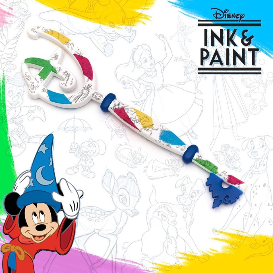 New Ink & Paint Disney Store Key Adds A Splash Of Color - other