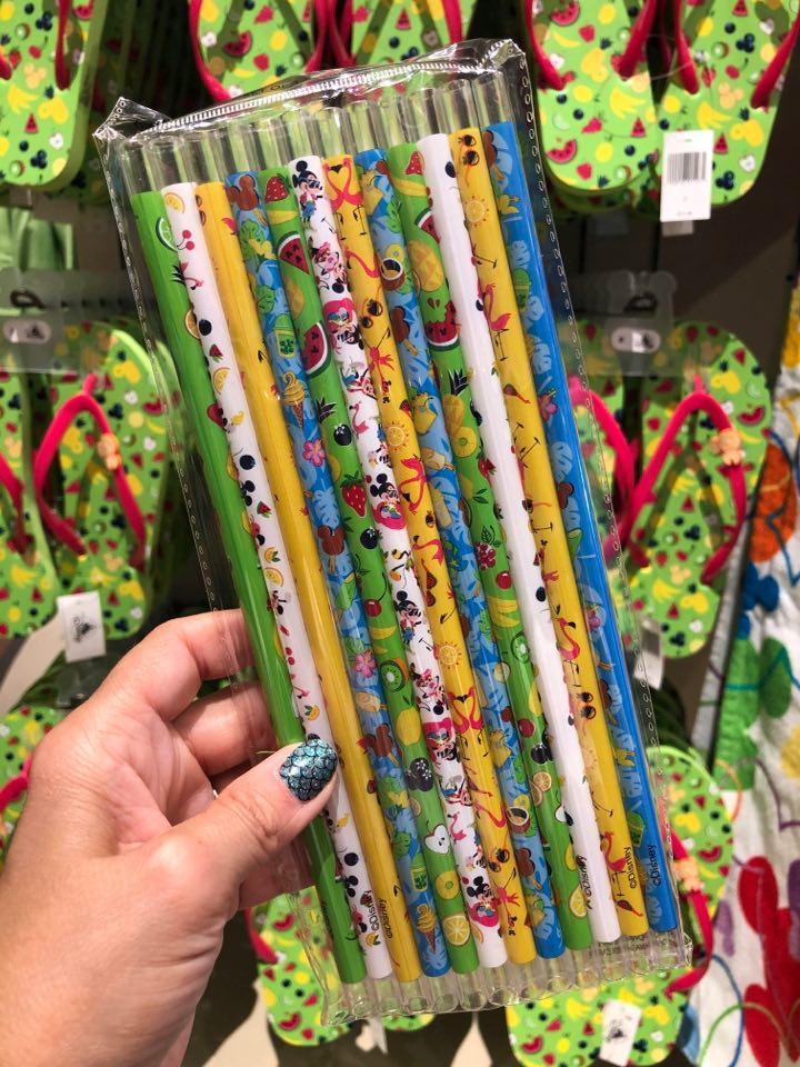 Sweet Summer Reusable Disney Straws Mix Up Some Fun - home