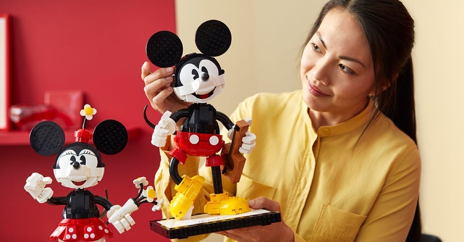 Mickey And Minnie LEGO Buildable Characters Coming Soon - News