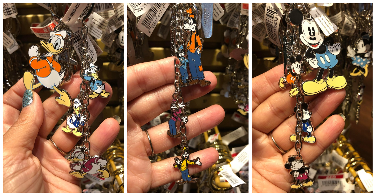 Colorful Disney Keychains Featuring Our Favorite Pals
