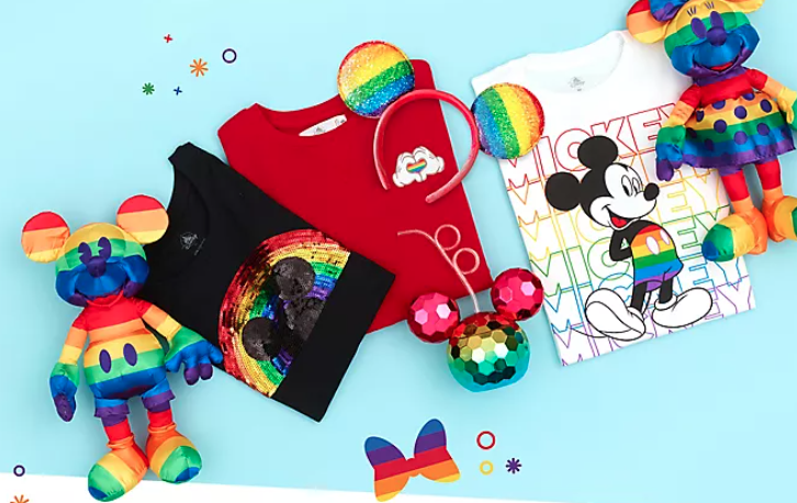 The New Rainbow Disney Collection Is Full of Color and Love