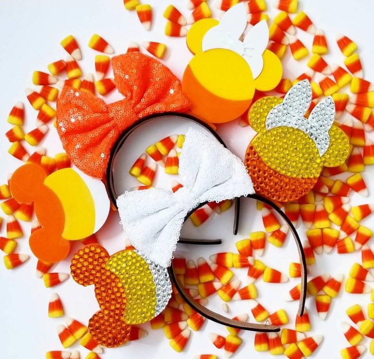 Candy Corn Minnie Mouse Ears Are a Sweet Treat for Halloween - Ears