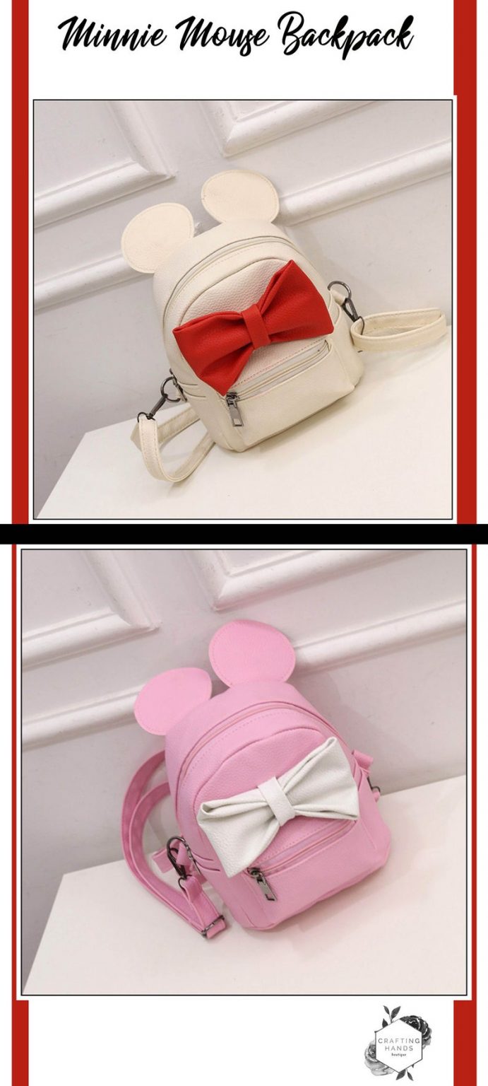 Personalized Minnie Backpack In Pint Sized Perfection - bags