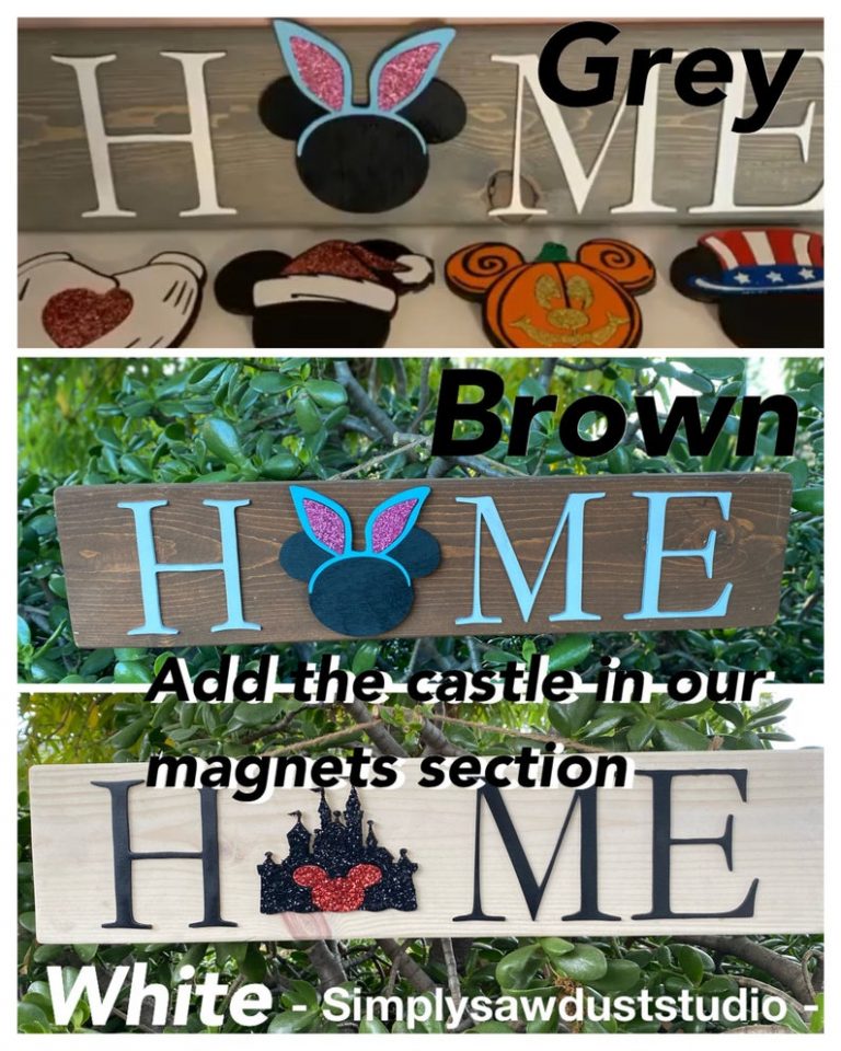 This HOME Sign Will Welcome Your Guests Into Every Season of the Year ...