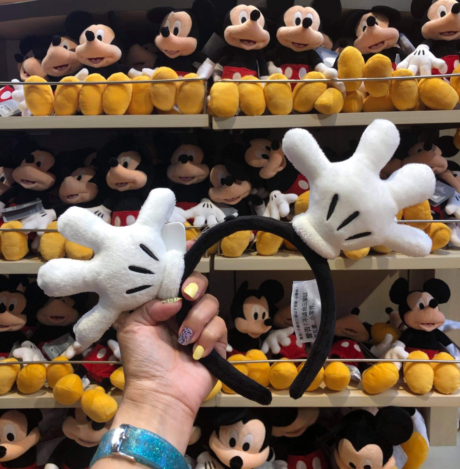 We Are Clapping With Delight Over The Mickey Hand Headband at Disney ...