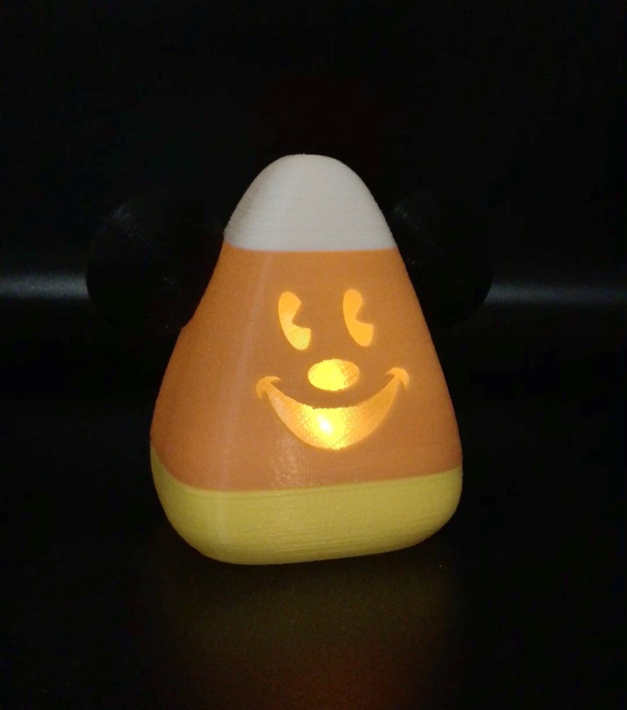 This Boo-tiful Mickey Candy Corn Light Is So Sweet - Decor