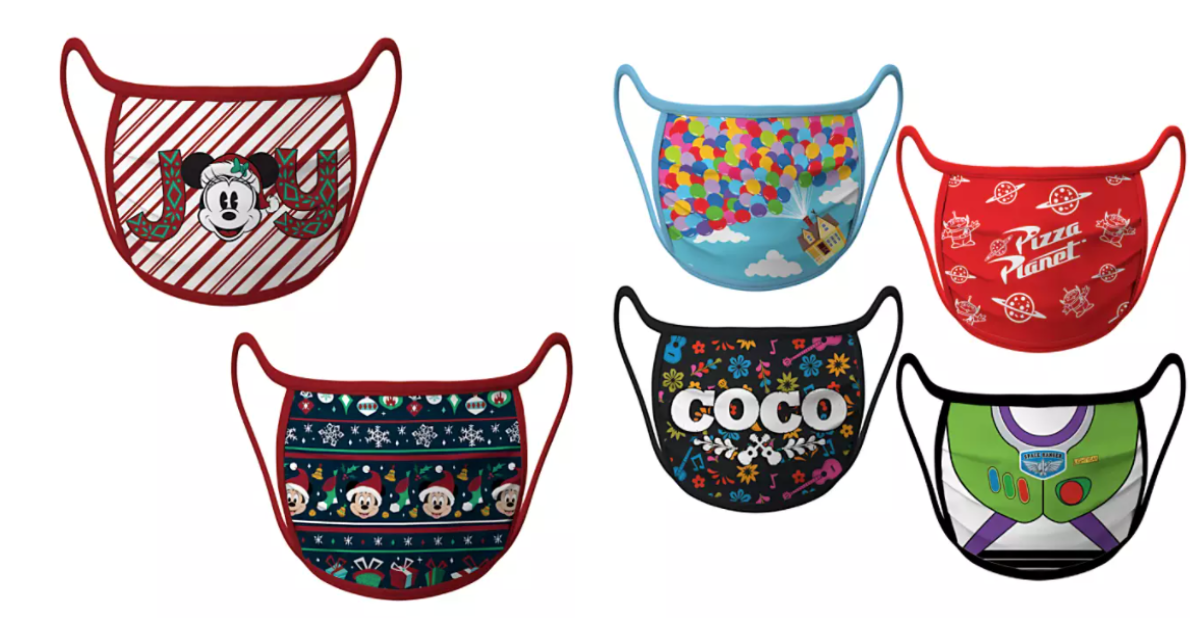 Disney Holiday Face Masks And More Are Now On shopDisney - Fashion
