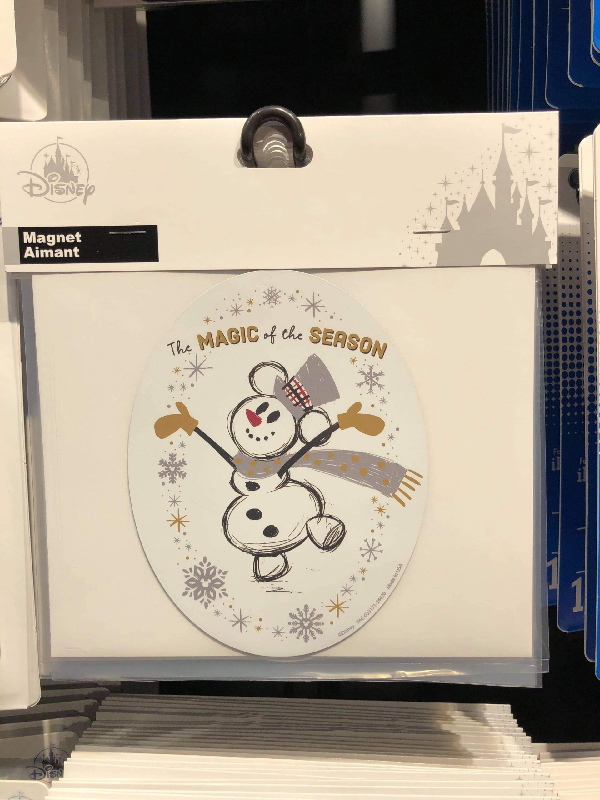 New 2020 Whimsical Disney Christmas Magnets and Pins!