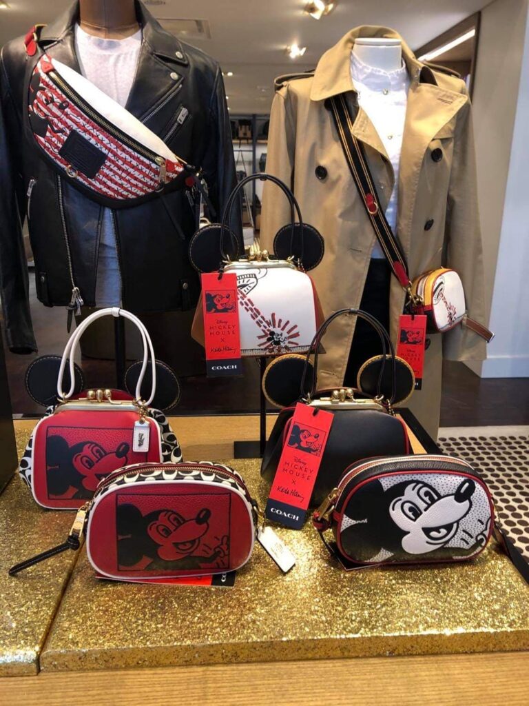 The Keith Haring Mickey Mouse Coach Collection Is Pop Art Perfection ...