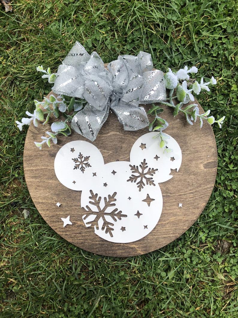 Let It Snow All Winter With This Disney Inspired Snowflake Sign - home
