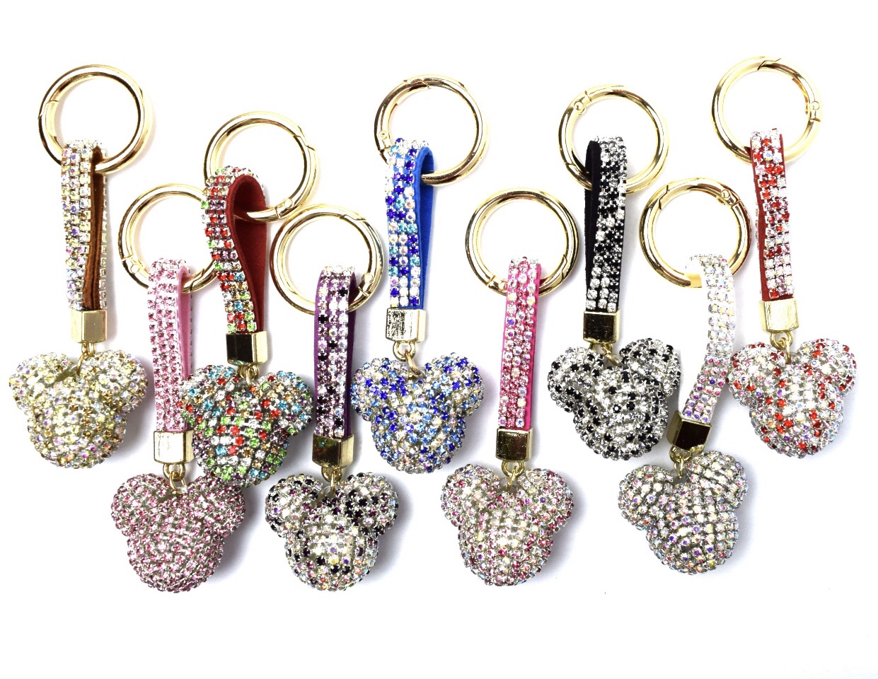 Bling Into The New Year With Rhinestone Mickey Mouse Keychains