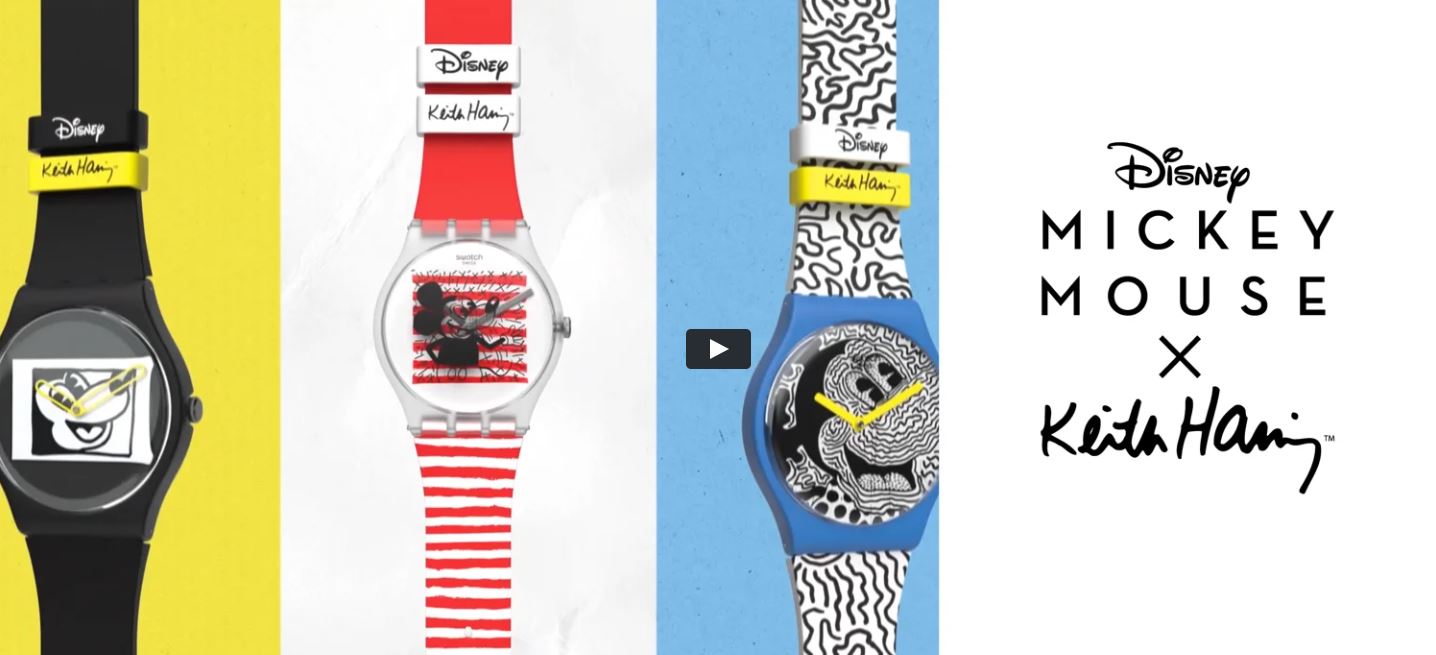 Disney Mickey Mouse x Keith Haring by Swatch Collection - Style