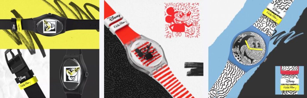 Disney Mickey Mouse x Keith Haring by Swatch Collection - Style