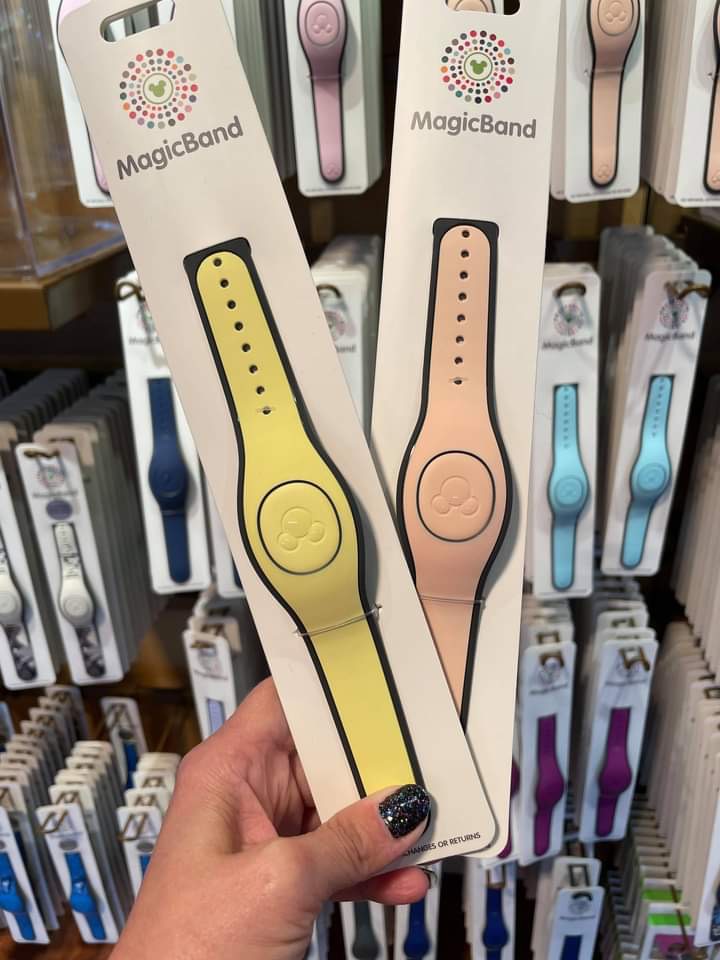 Lighten Up with the New Pastel MagicBands Spotted at Disney Springs ...