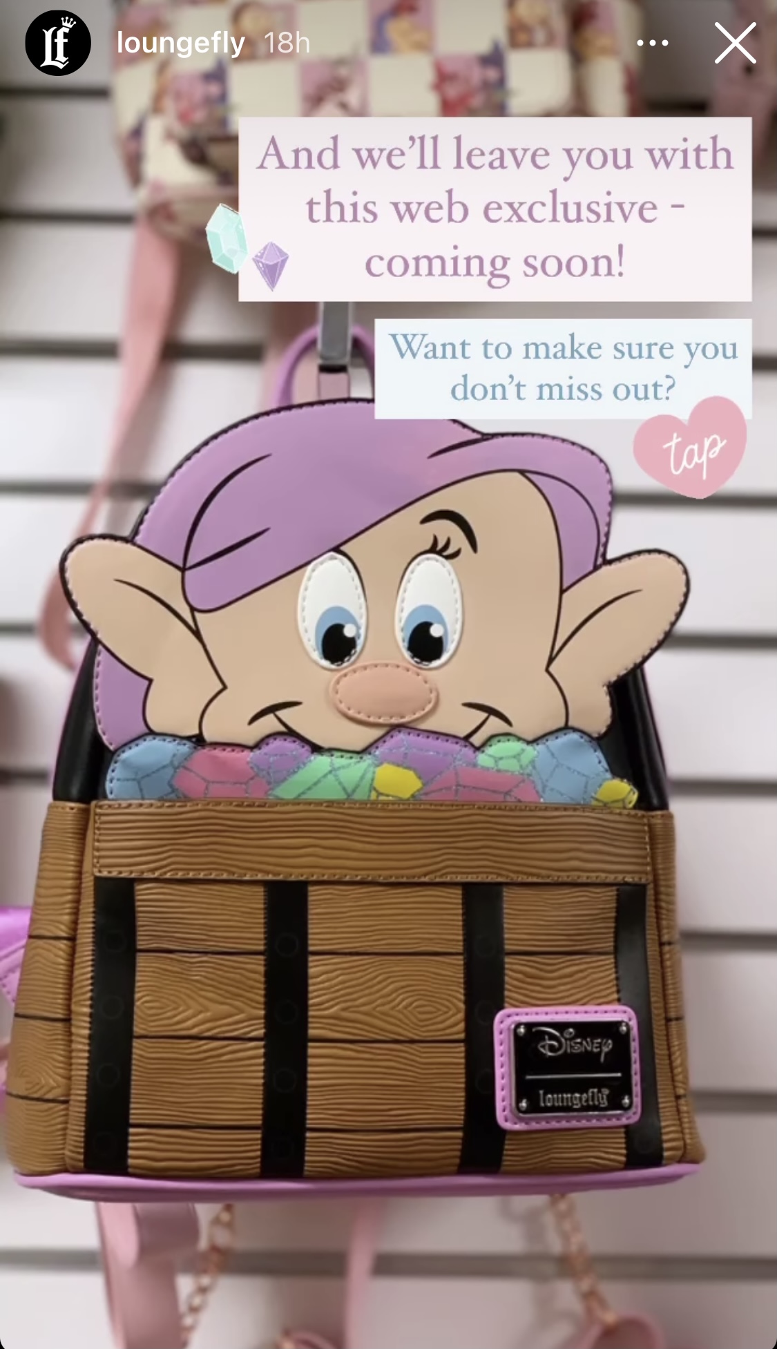 This Dopey Loungefly Mini Backpack Is Anything But Dopey - loungefly