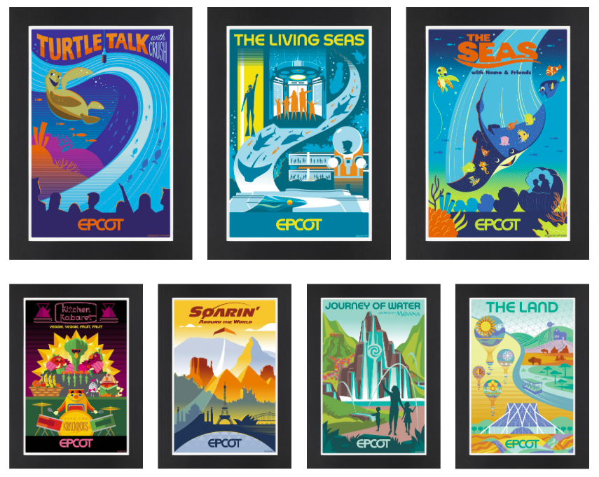 These EPCOT Posters And Lithographs Are A Collector's Dream - Decor