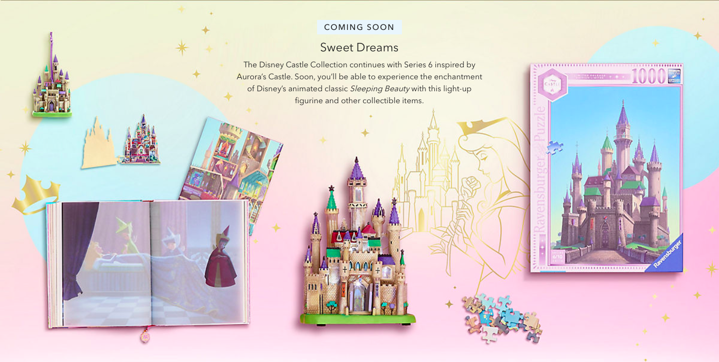 Aurora's Castle Is The Next Magical Release In The Disney Castle ...