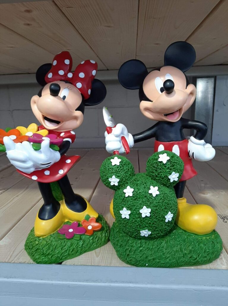 These Mickey And Minnie Garden Statues Are The Perfect Way To Add Some ...