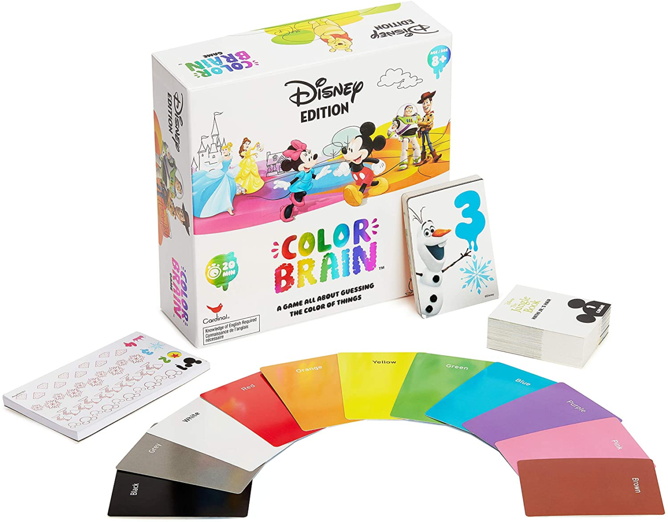 Disney Discovery- Disney Colorbrain Board Game - home