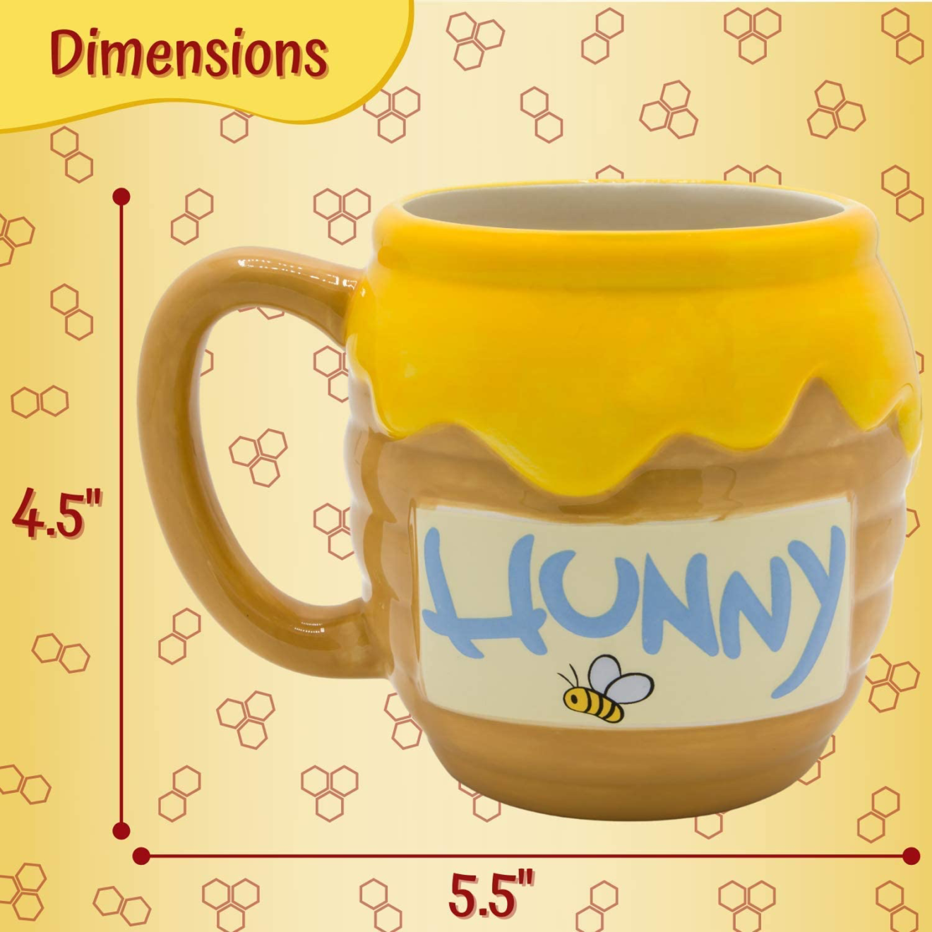Disney Discovery- Pooh Hunny Pot Mug - home