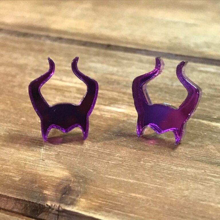 Cast A Curse With These Maleficent Inspired Earrings