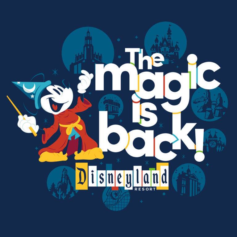 Disneyland Welcomes Back Guests with “The Magic Is Back” Collection