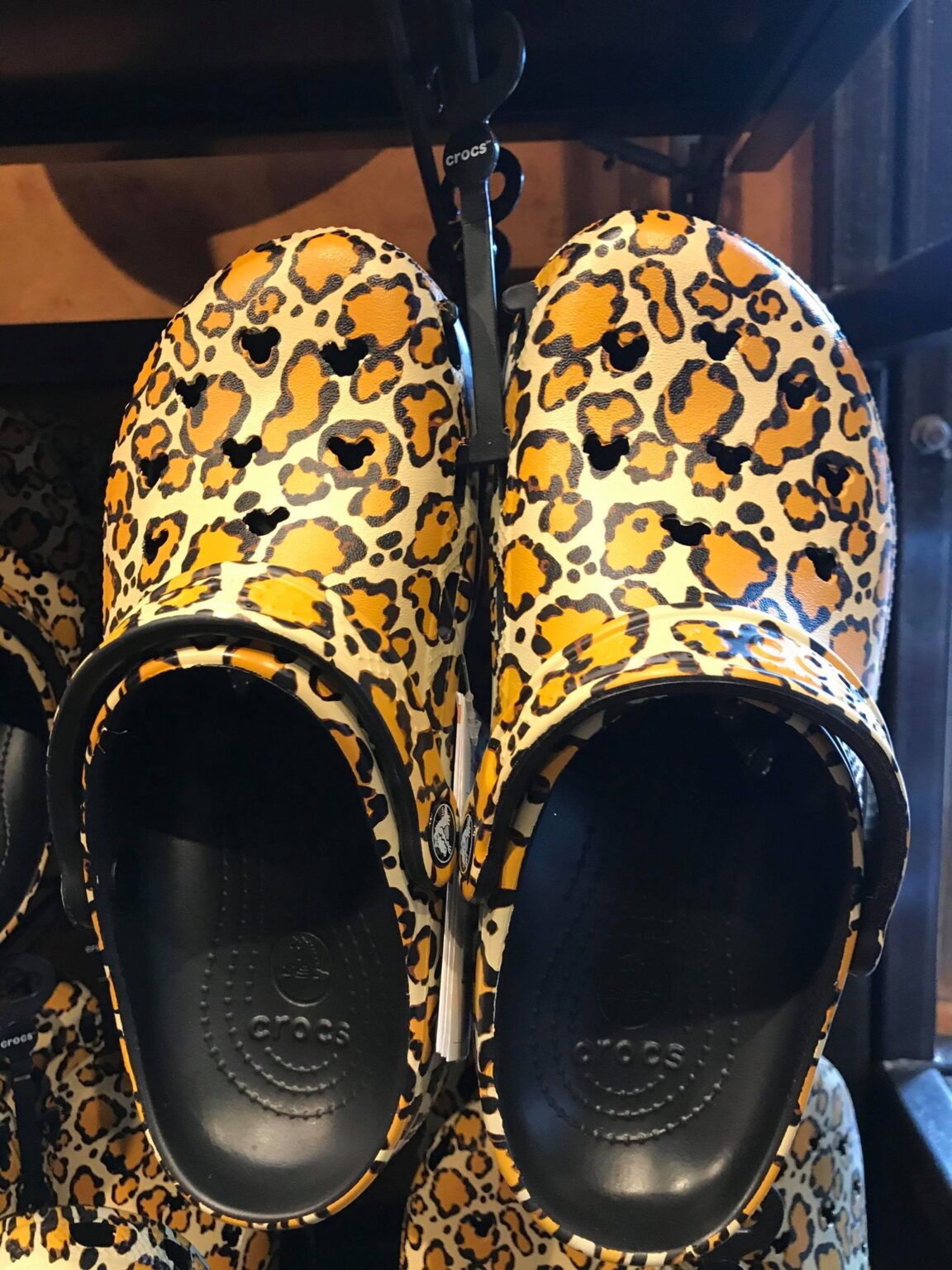 These Leopard Print Mickey Crocs Are Wild! - Shoes