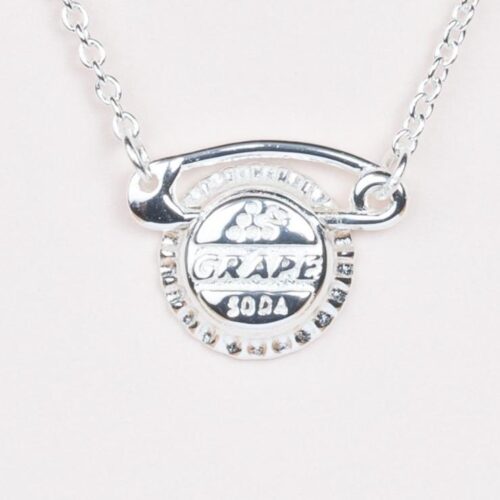 This Grape Soda Bottle Cap Pin Necklace Will Give You All The Feels