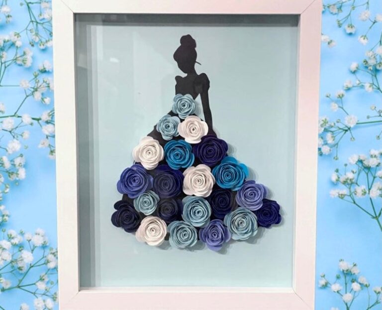 The Disney Princesses Looking Stunning In These 3D Rolled Flower ...