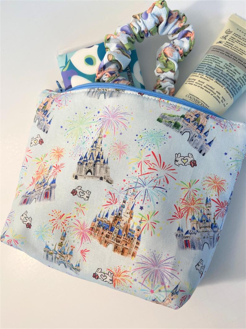 Organized Travel Is Possible With These Disney Inspired Zipper Pouches ...