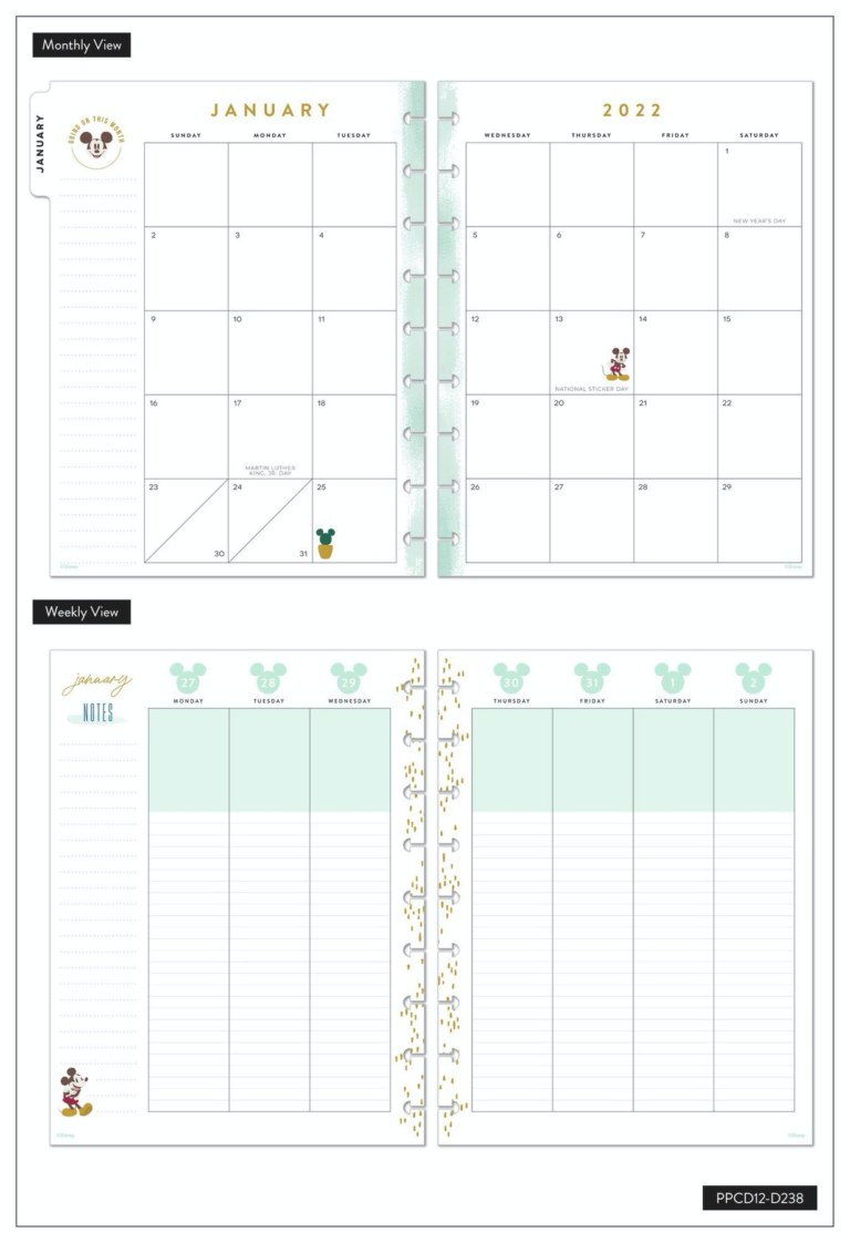 A New Disney Happy Planner Collection Is Almost Here