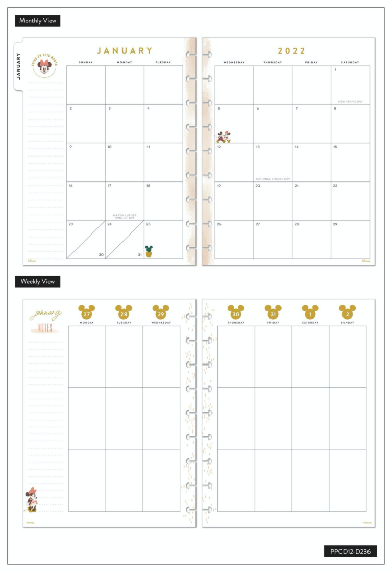 A New Disney Happy Planner Collection Is Almost Here