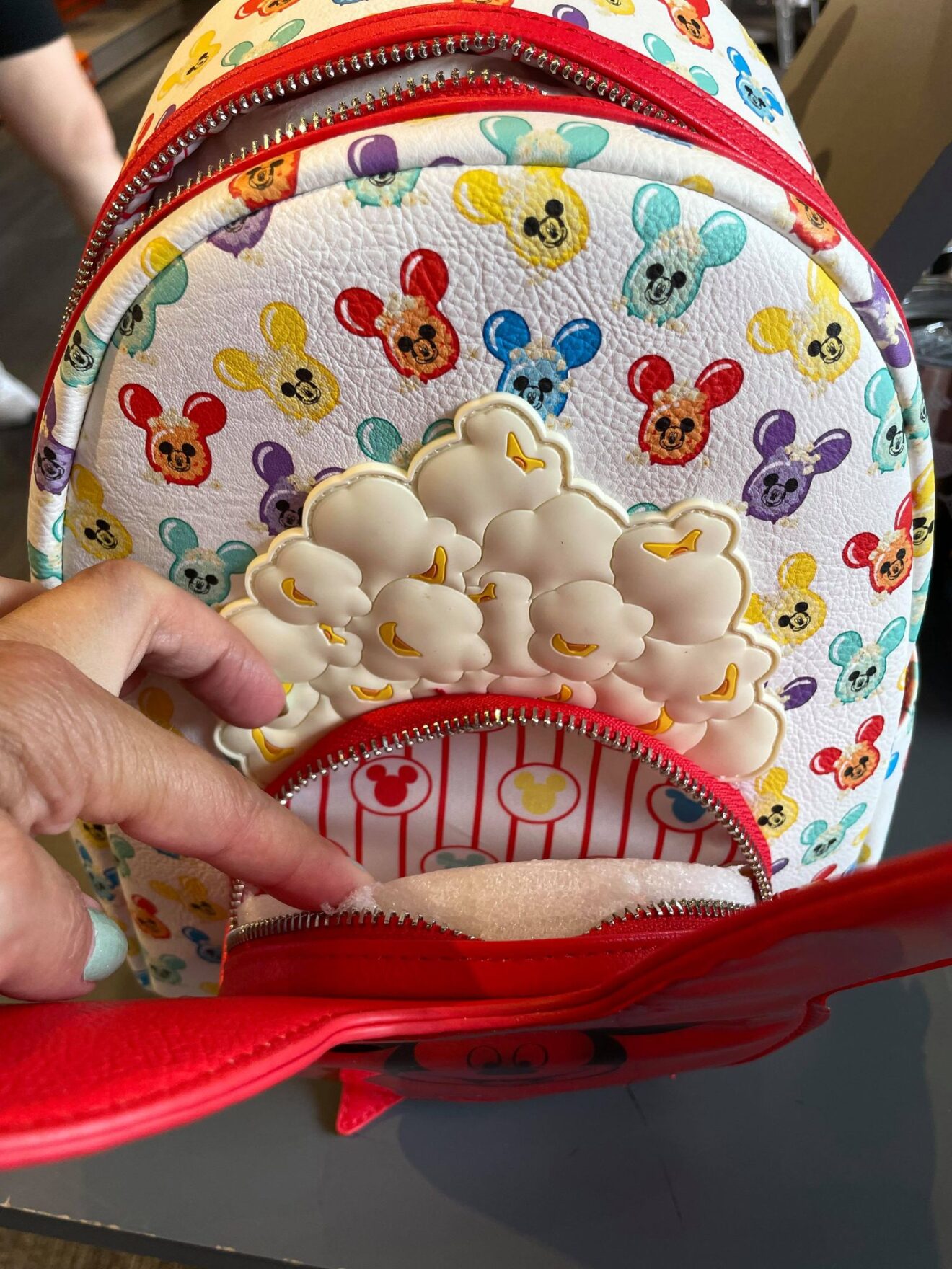 The Mickey Popcorn Bucket Loungefly Backpack Just Popped into WDW!